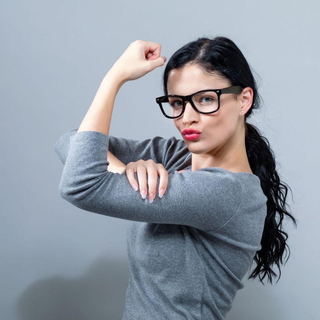 Hodná holka, která je sama sebou